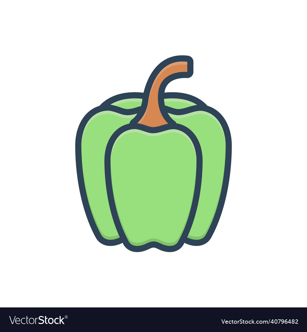 Capsicum Royalty Free Vector Image - VectorStock