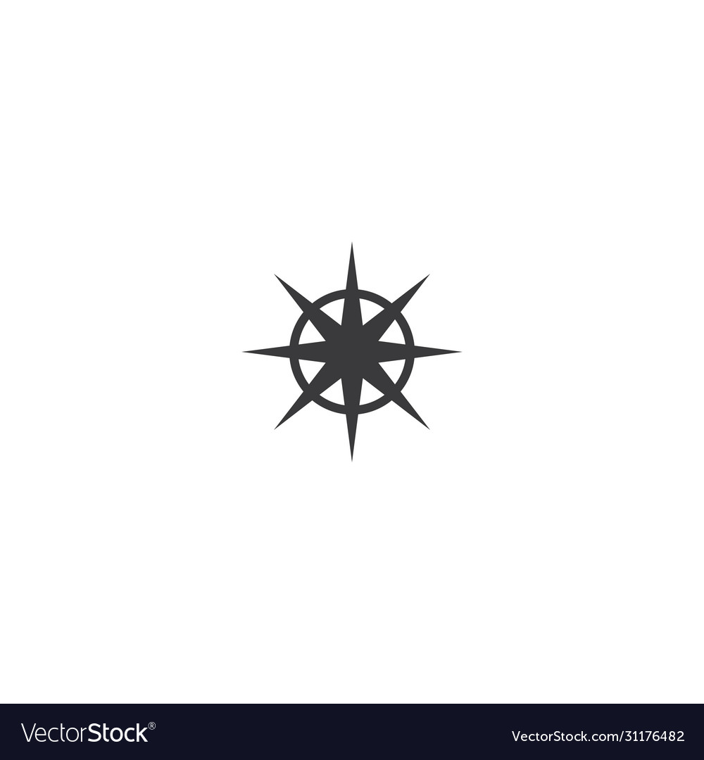Compass logo Royalty Free Vector Image - VectorStock