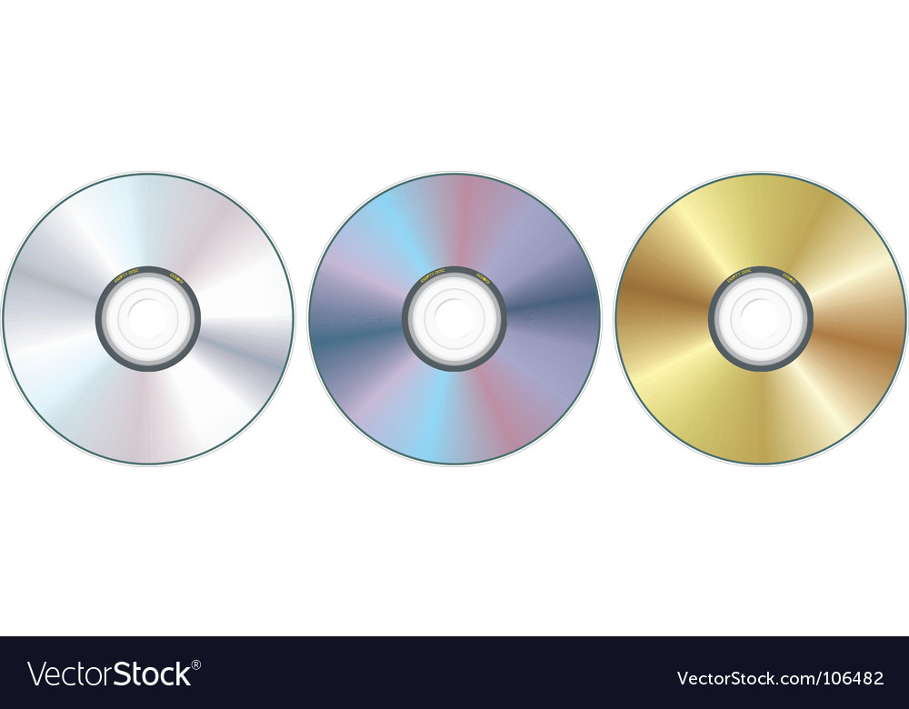 Disc Royalty Free Vector Image - VectorStock