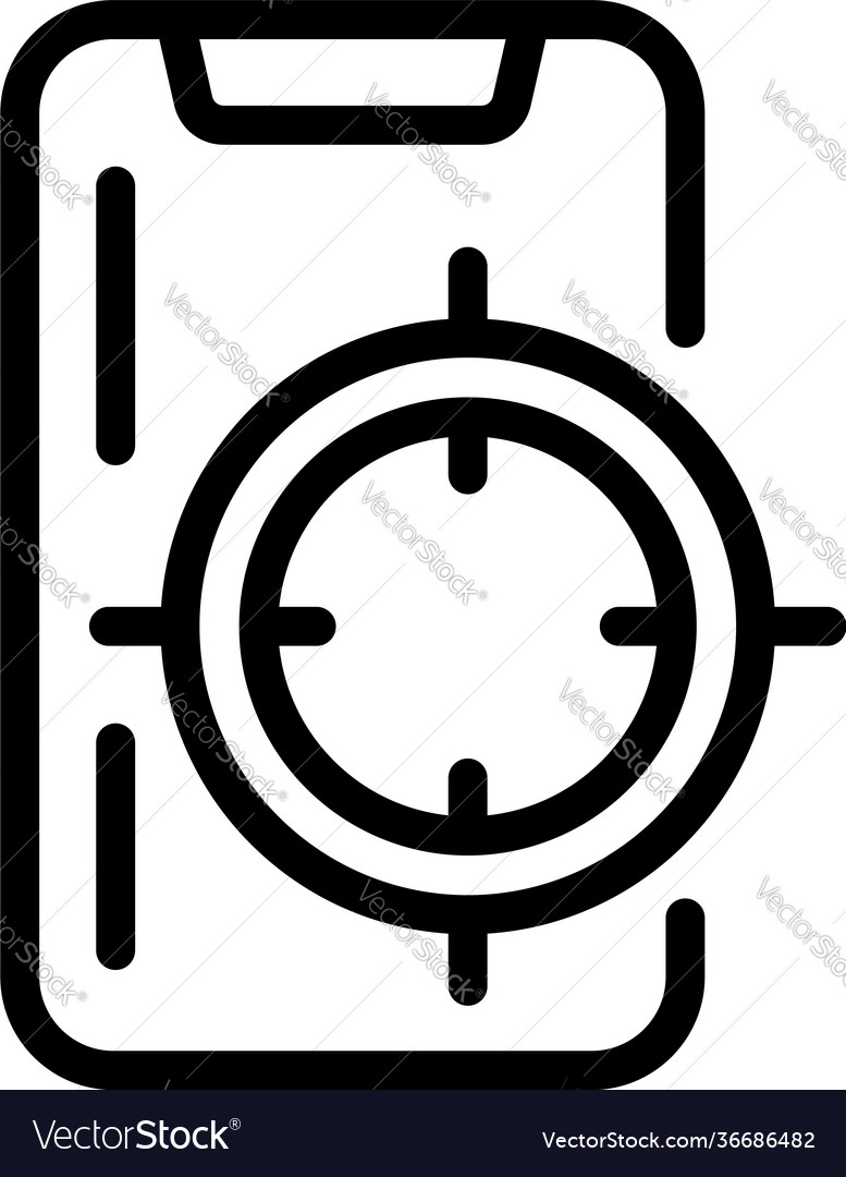 Target audience icon outline style Royalty Free Vector Image Target audience icon outline style Royalty Free Vector Image