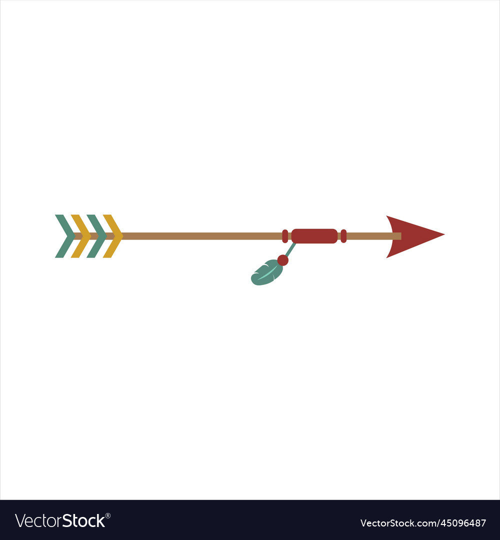 Boho arrow Royalty Free Vector Image - VectorStock