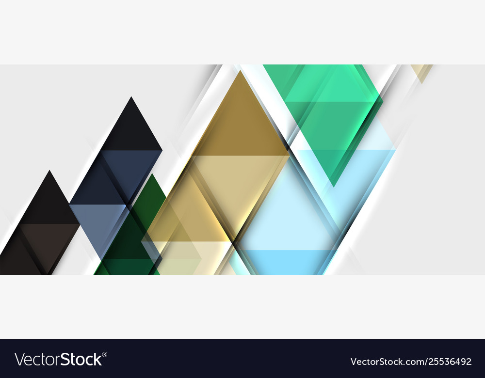 Abstract geometric background modern overlapping Vector Image