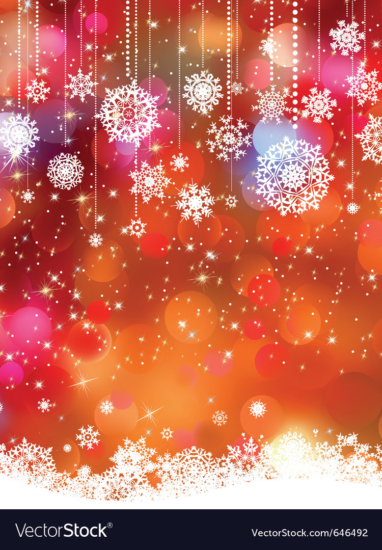 Abstract winter background Royalty Free Vector Image