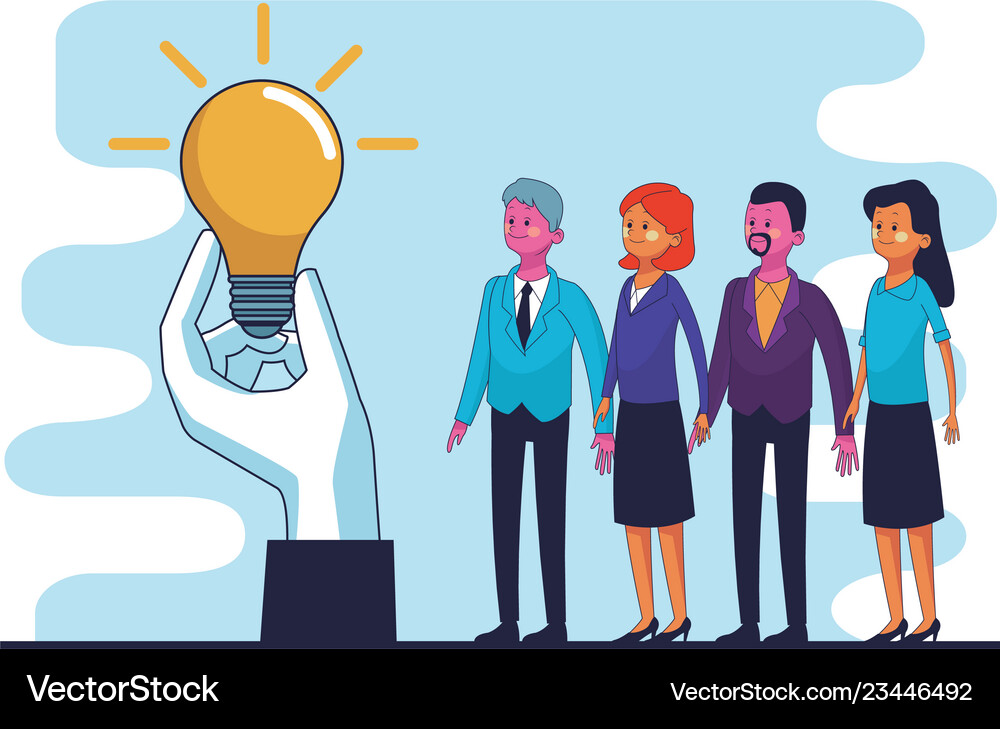 Business saving money cartoon Royalty Free Vector Image