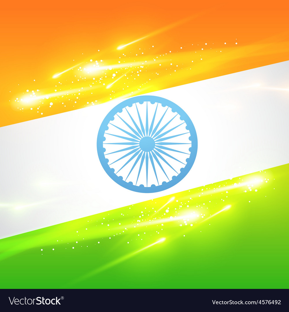 Indian flag Royalty Free Vector Image - VectorStock