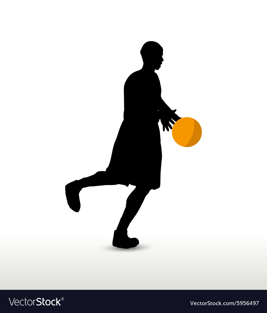 Basketball player Royalty Free Vector Image - VectorStock
