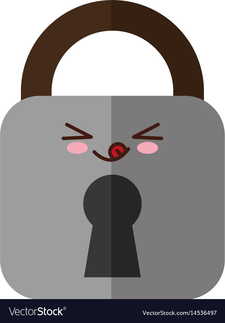 Security padlock icon Royalty Free Vector Image