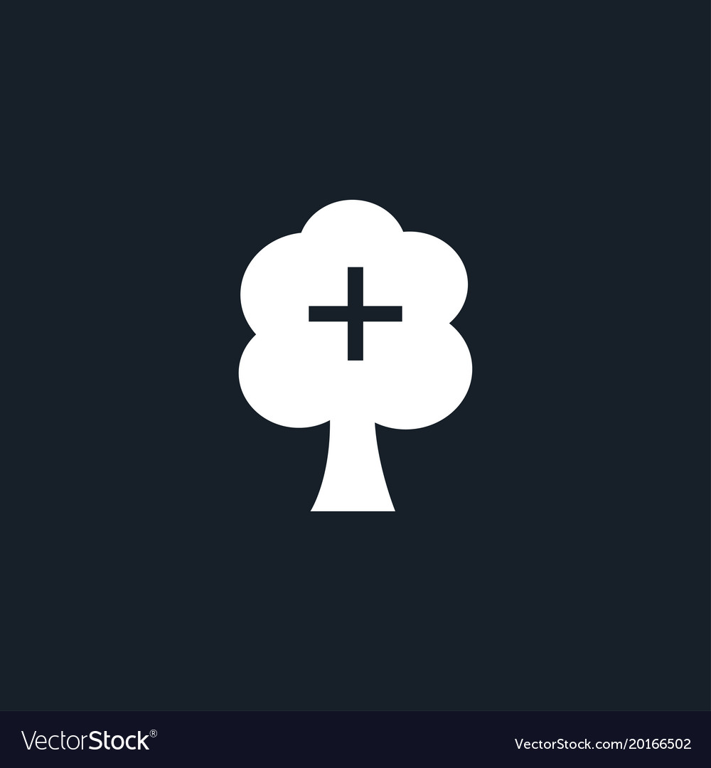 Tree icon simple Royalty Free Vector Image - VectorStock