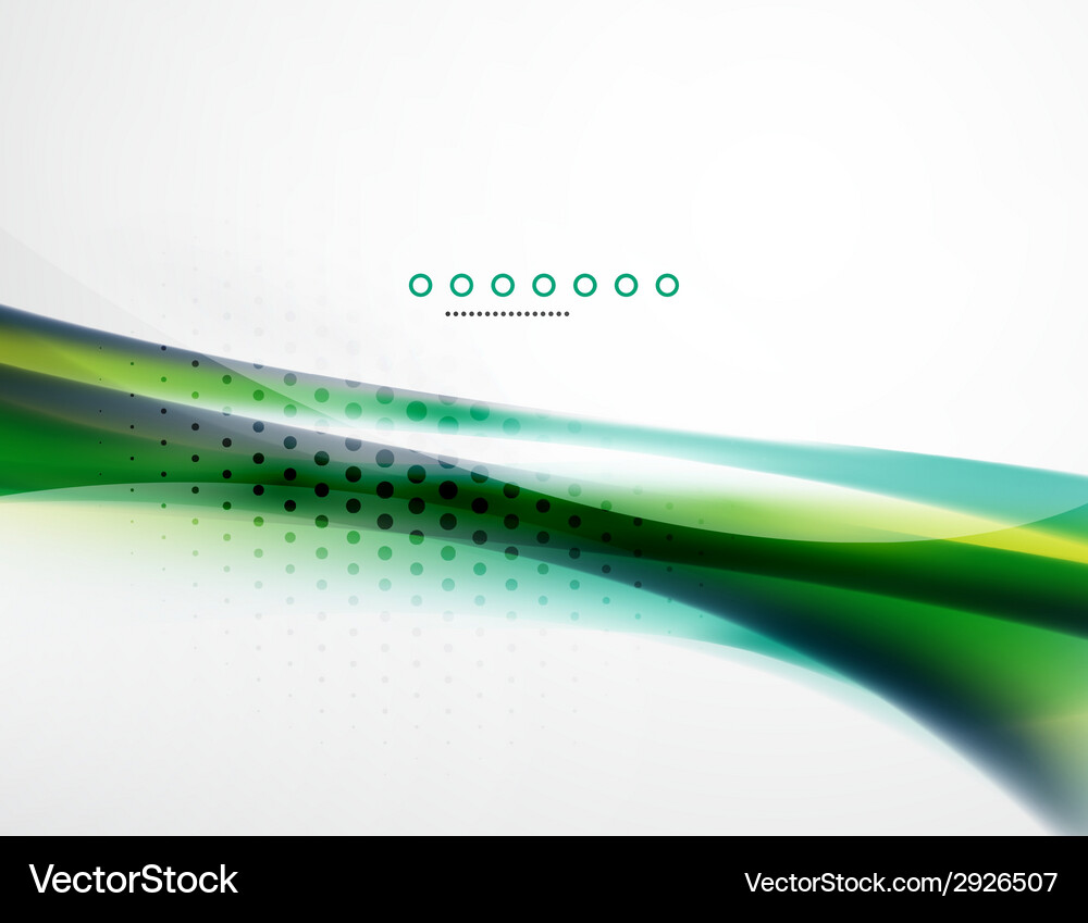 Business flowing wave Royalty Free Vector Image