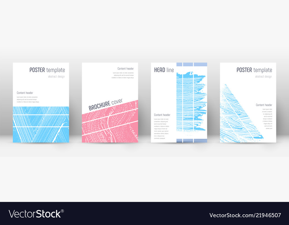 Cover page design template Royalty Free Vector Image