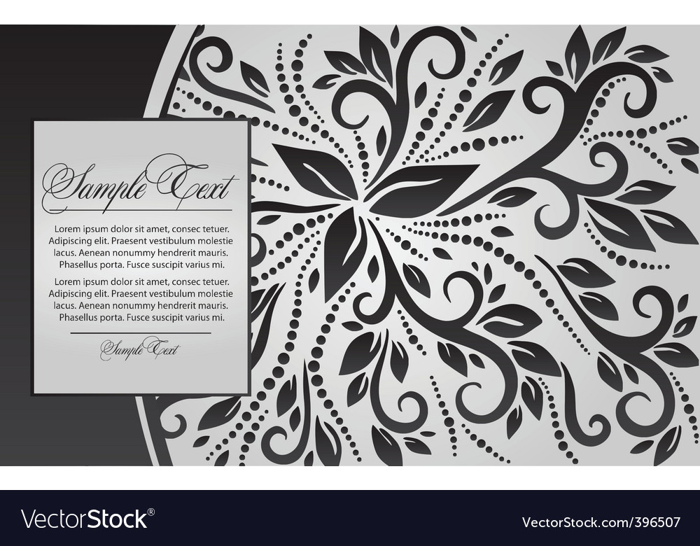 Decorative background Royalty Free Vector Image