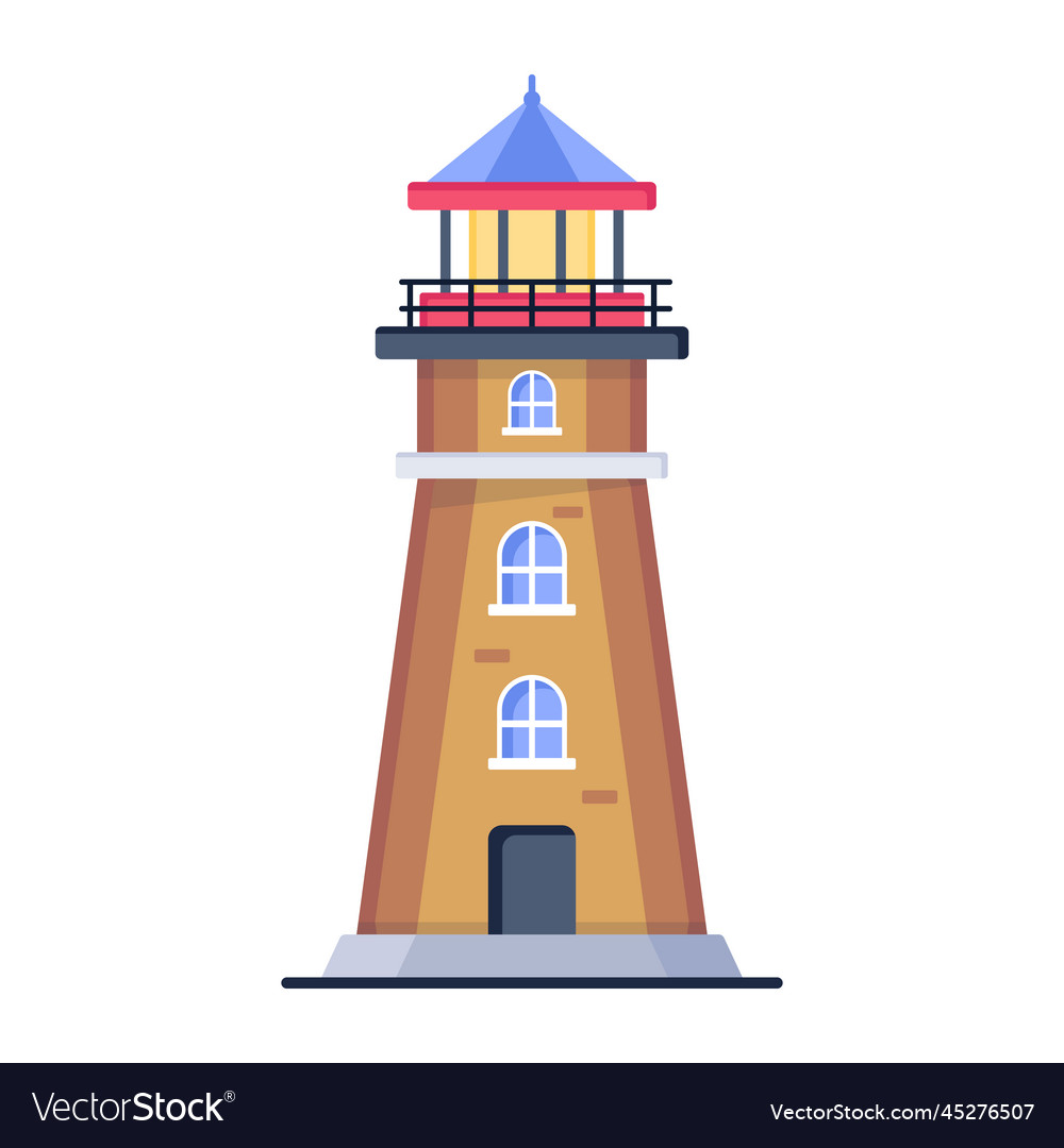 Lighthouse Royalty Free Vector Image - VectorStock