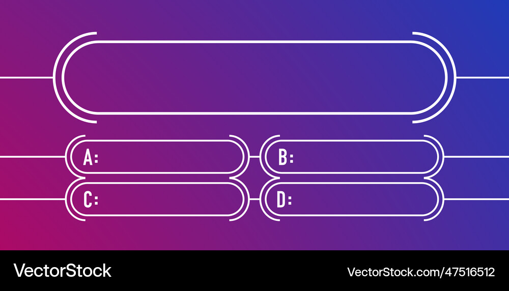 Question and answers modern style Royalty Free Vector Image