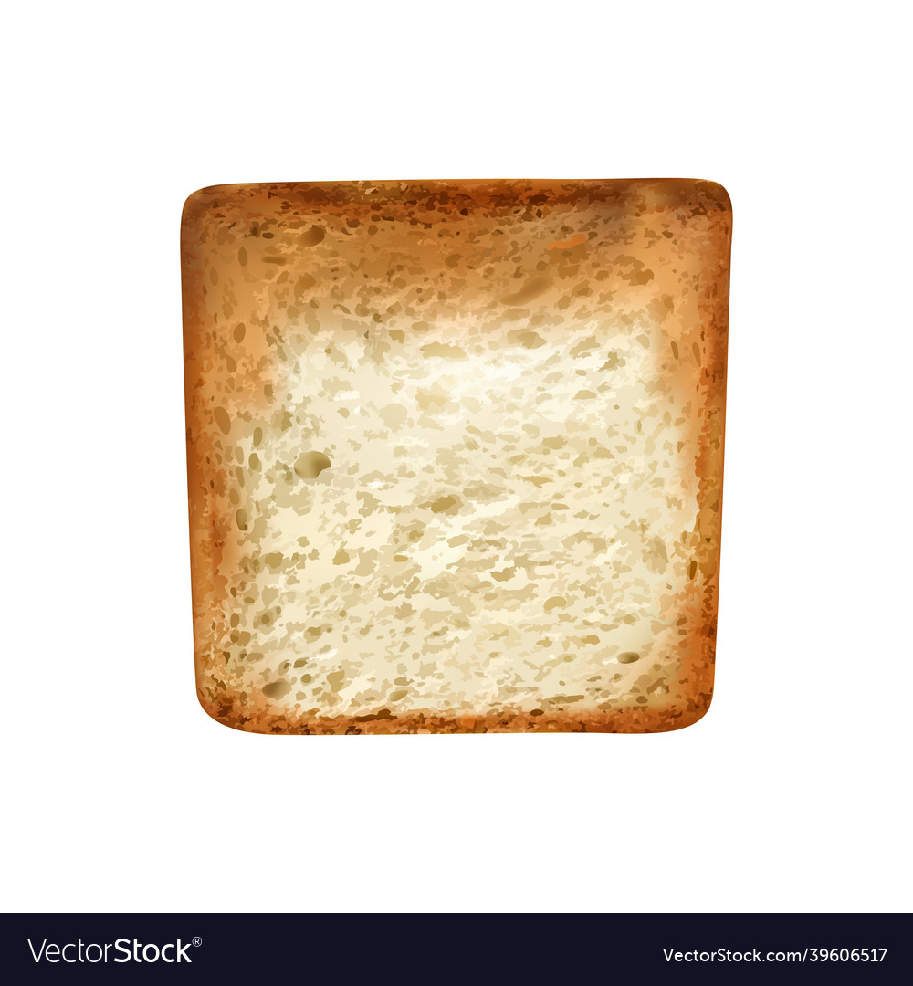 Bread slice icon Royalty Free Vector Image - VectorStock