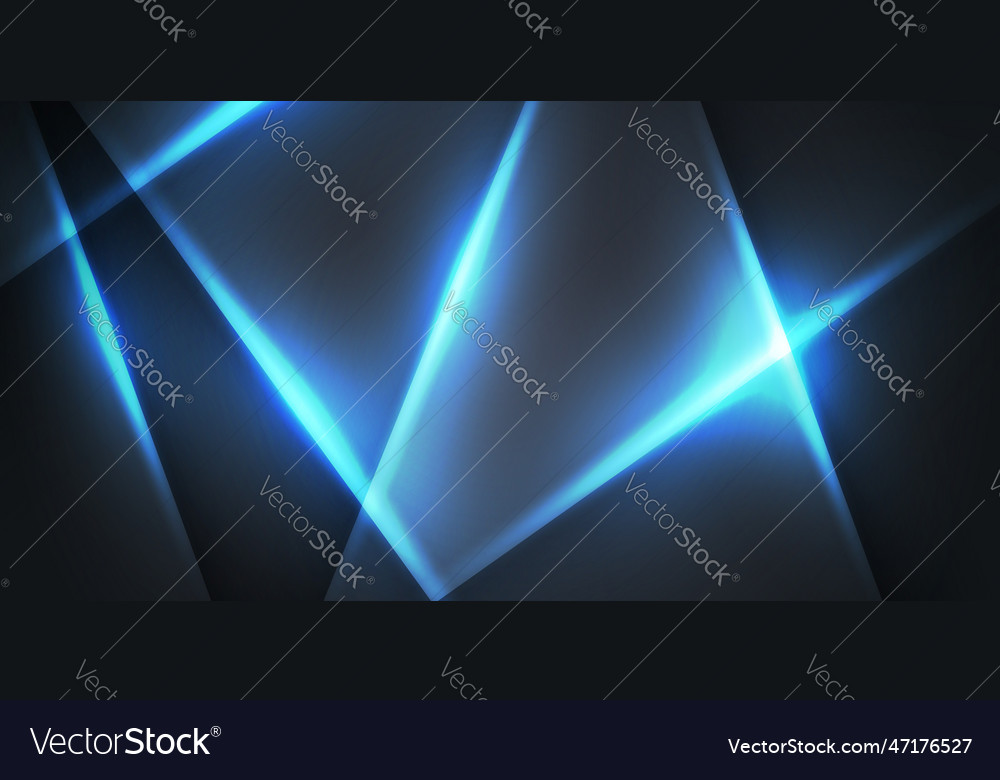 Abstract blue technology background design Vector Image