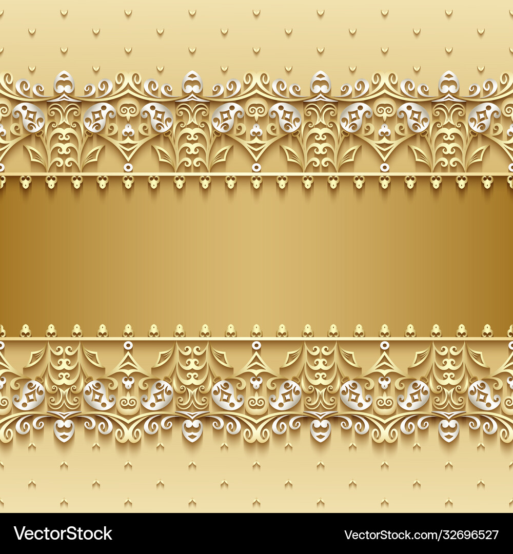 Abstract ornamental nature vintage frame Vector Image