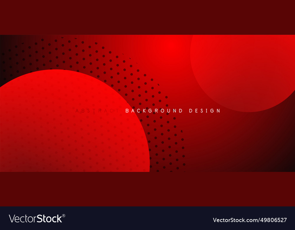 Abstract tech circles background Royalty Free Vector Image