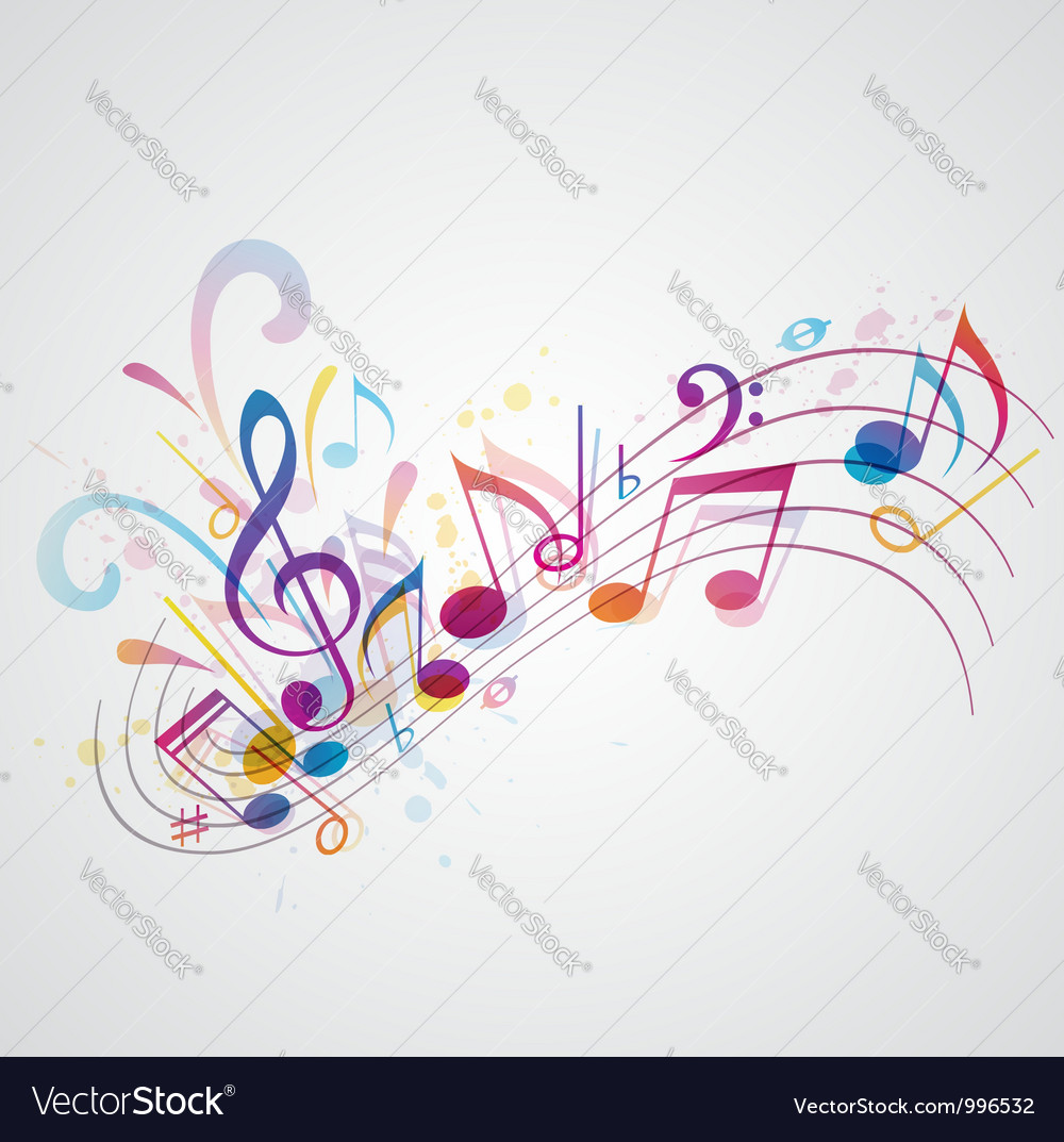 Note music Royalty Free Vector Image - VectorStock