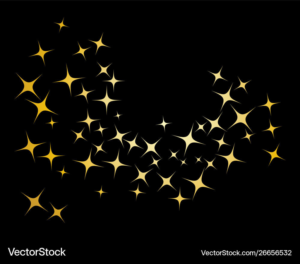 Star background template Royalty Free Vector Image