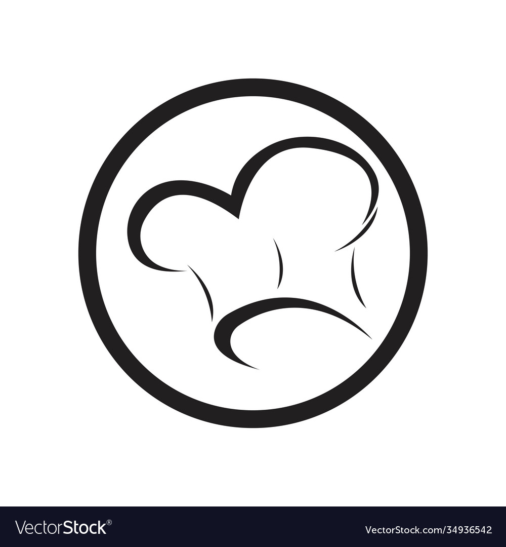 Chef hat Royalty Free Vector Image - VectorStock