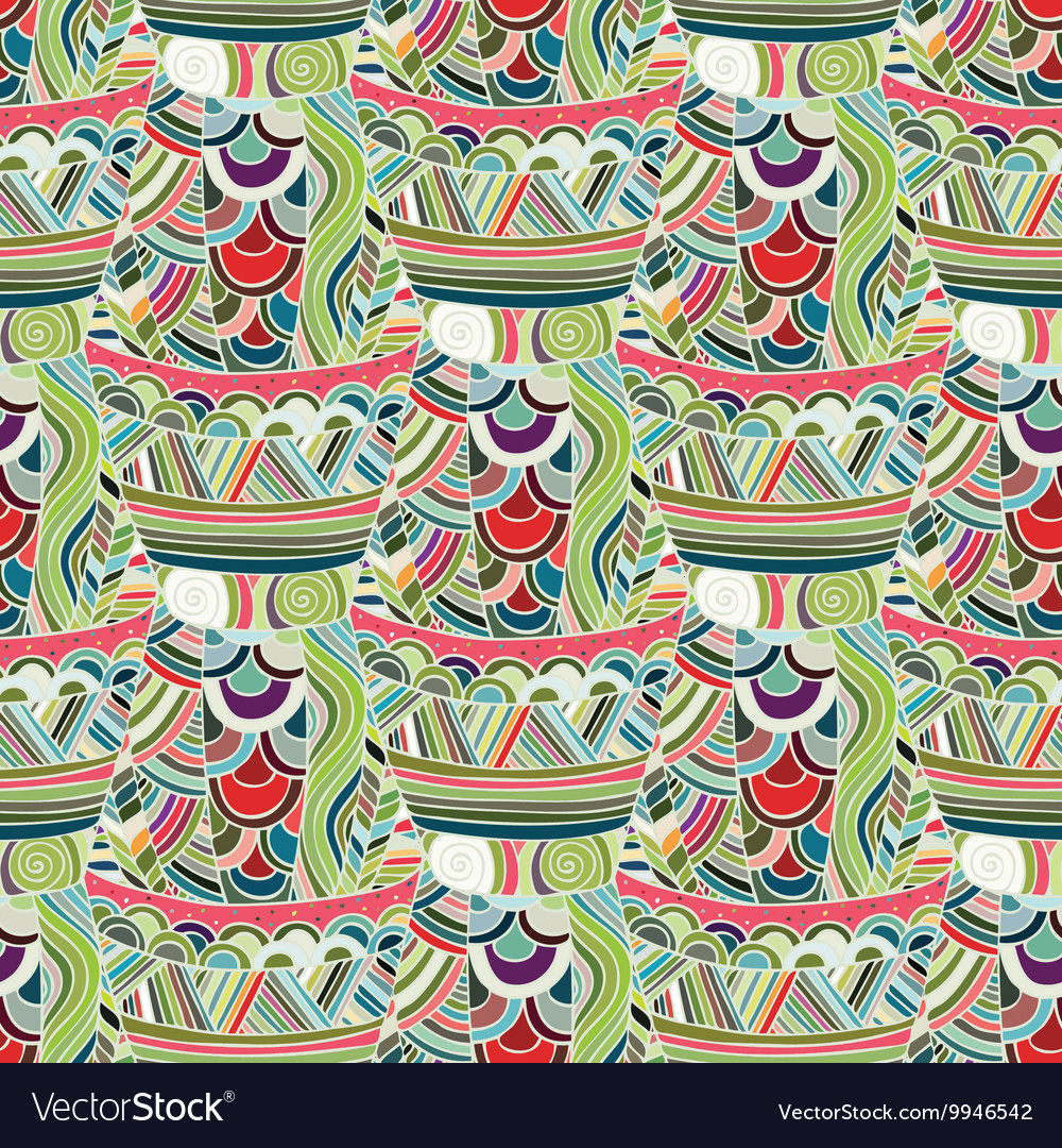 Mexican seamless pattern Royalty Free Vector Image