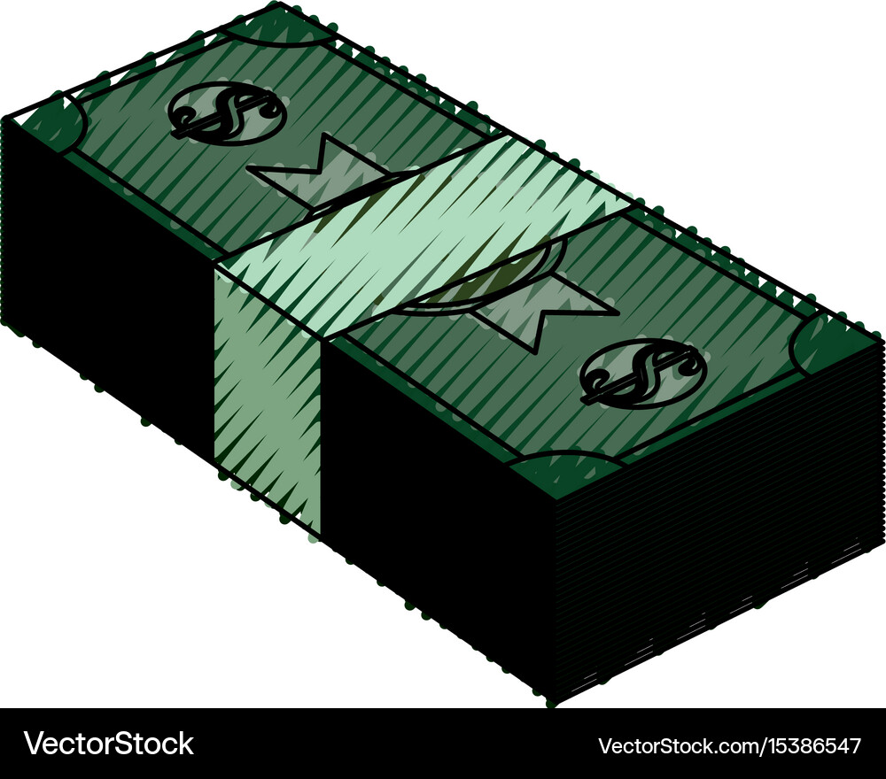 Billet of money Royalty Free Vector Image - VectorStock