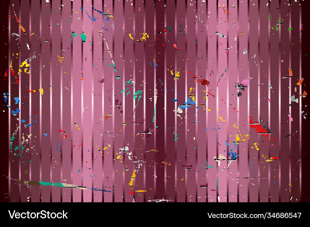 Burgundy background with color stains Royalty Free Vector
