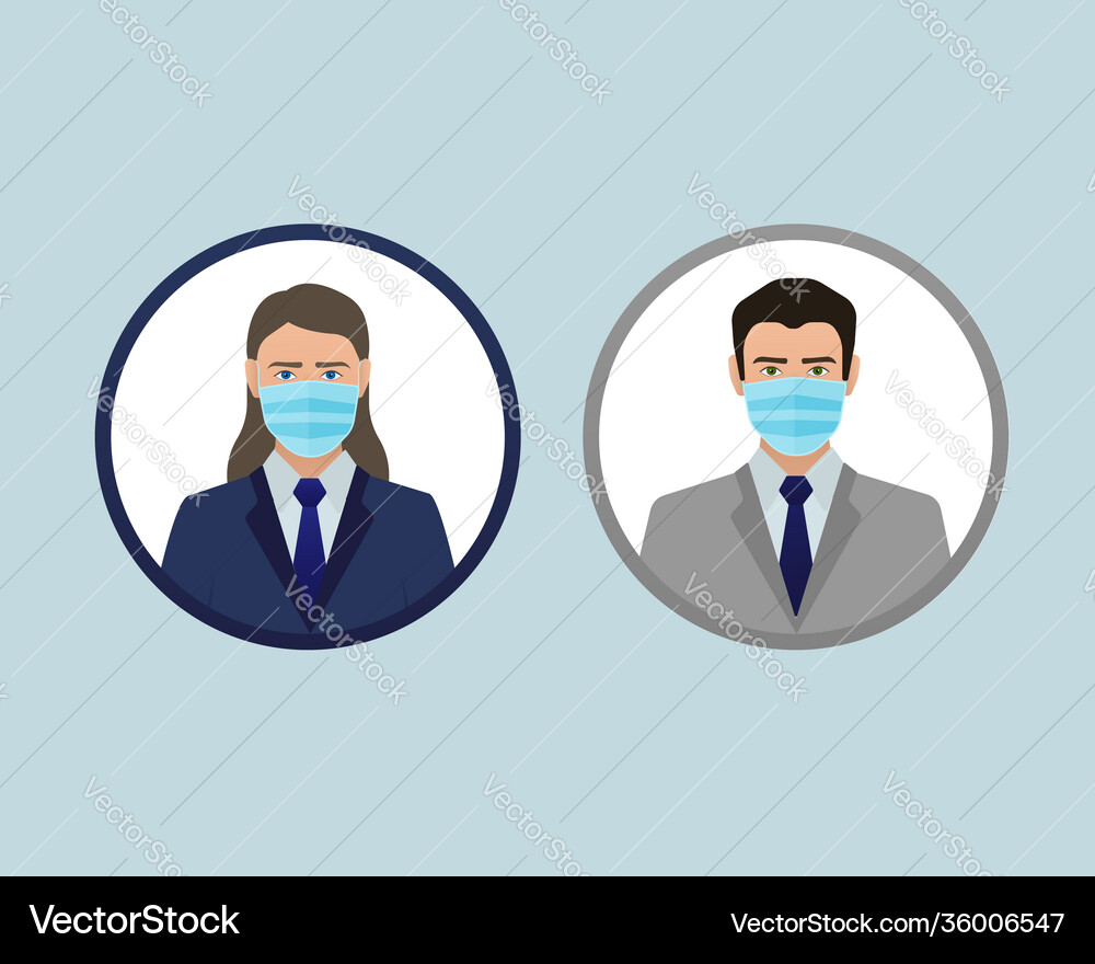 Coronavirus pandemic infographic face pollution Vector Image