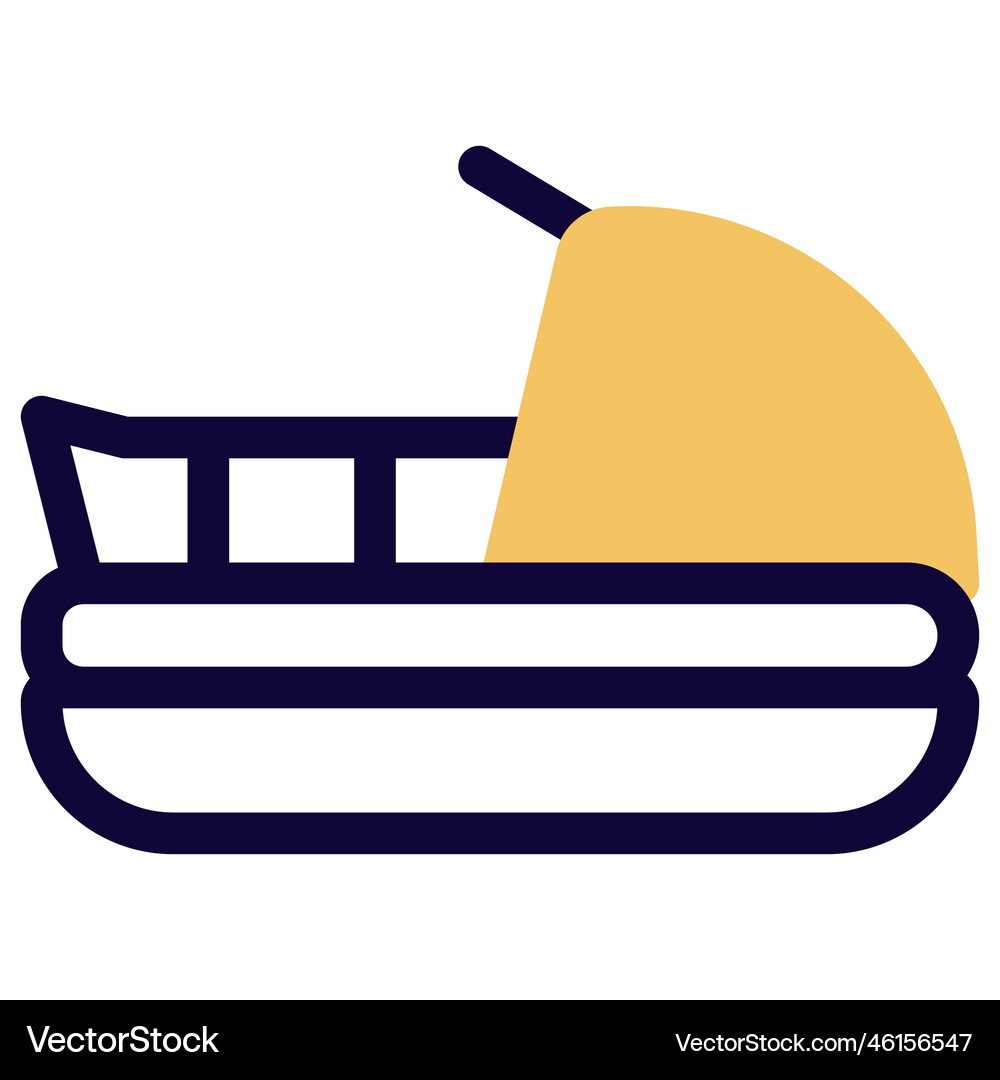 Ferry ship passenger-carrying vehicle Royalty Free Vector