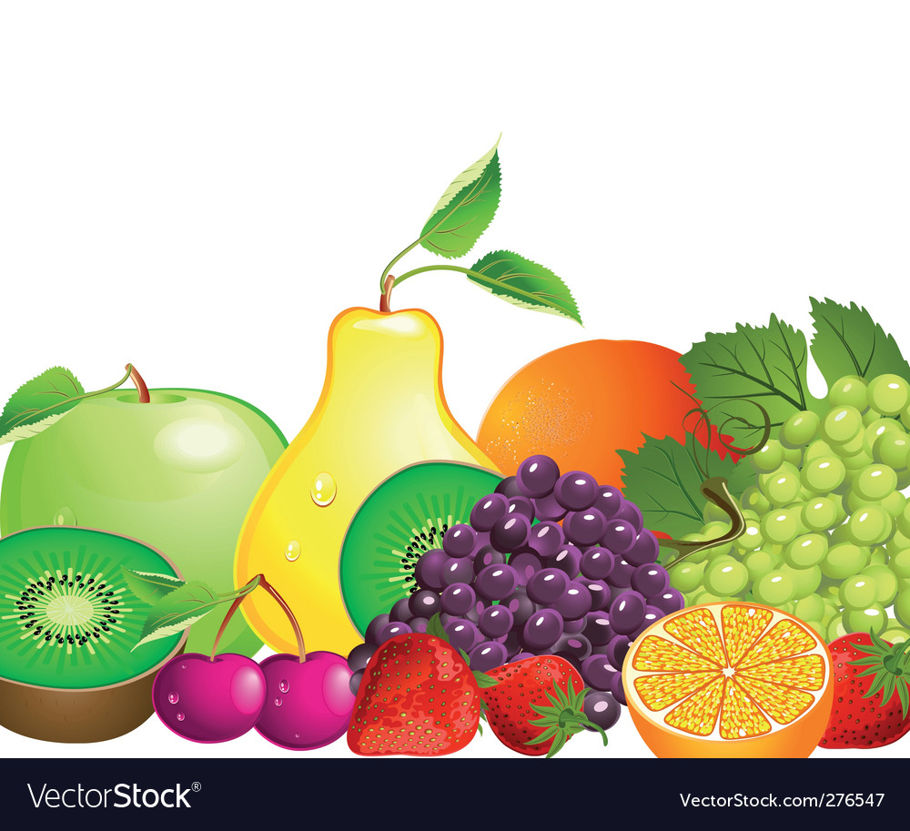 Juicy fruit Royalty Free Vector Image - VectorStock