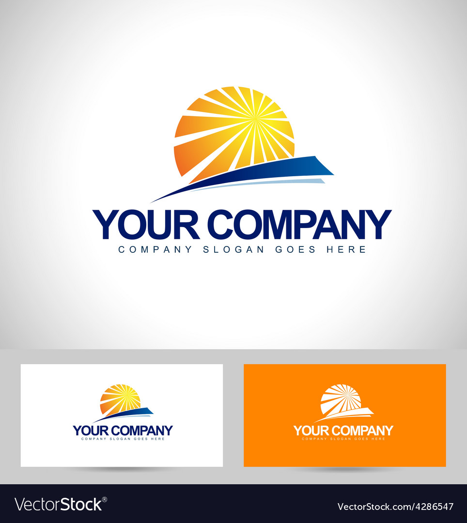 Sun design creative Royalty Free Vector Image - VectorStock