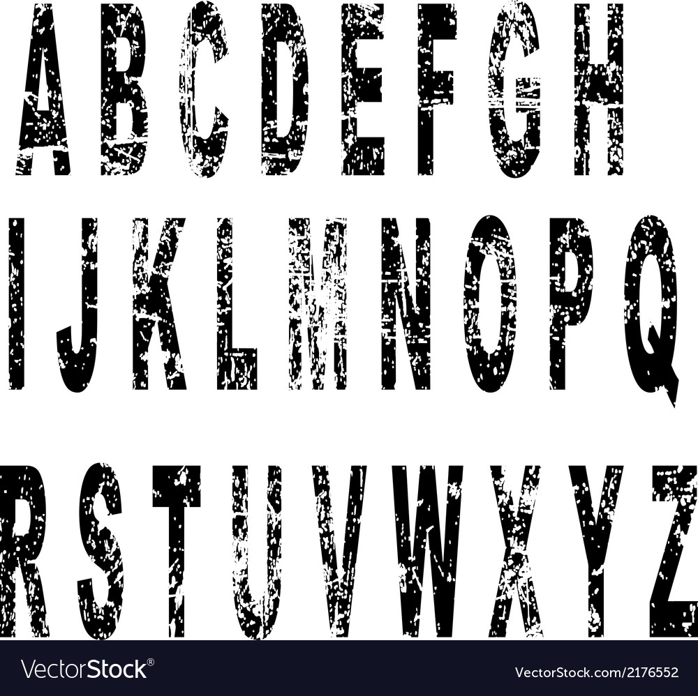 Alphabet Royalty Free Vector Image - VectorStock