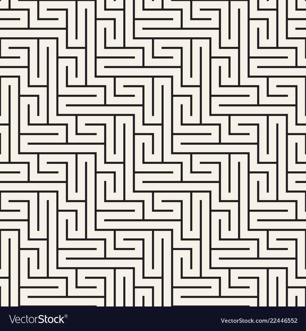 Modern Geometric Tile Pattern Royalty Free Vector Image