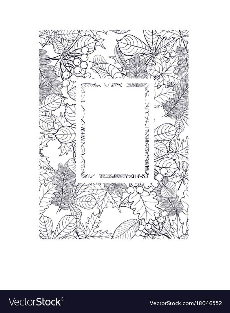 Pattern frame Royalty Free Vector Image - VectorStock