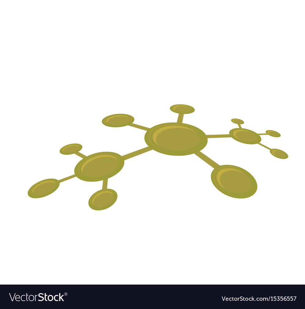Molecular Network Royalty Free Vector Image Vectorstock