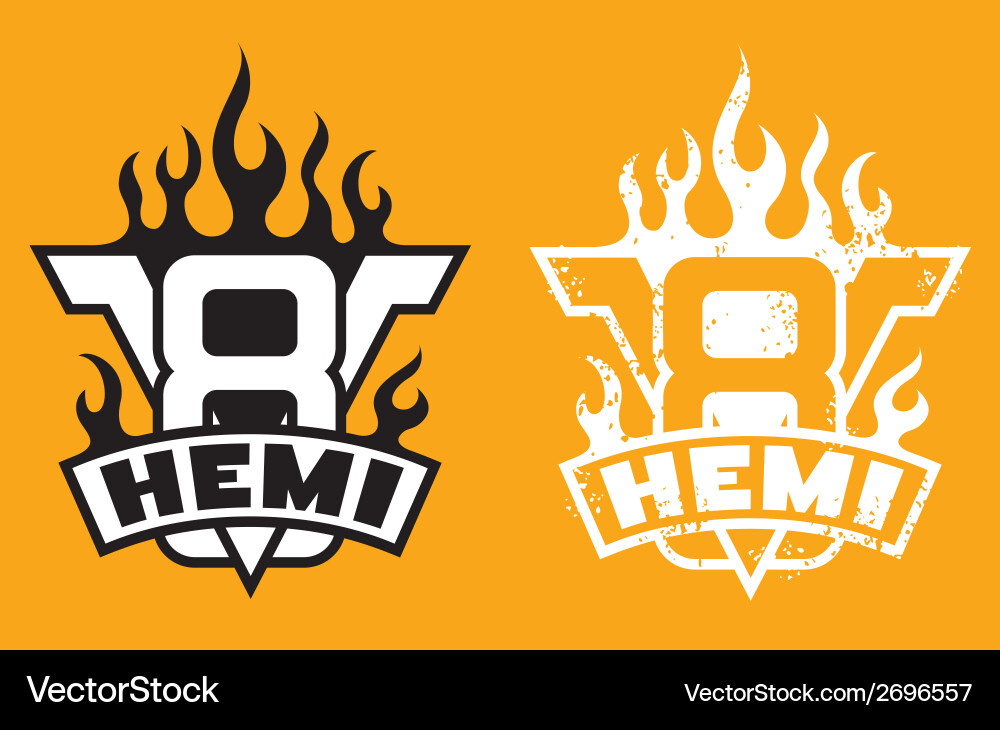 Hemi Logo Vector