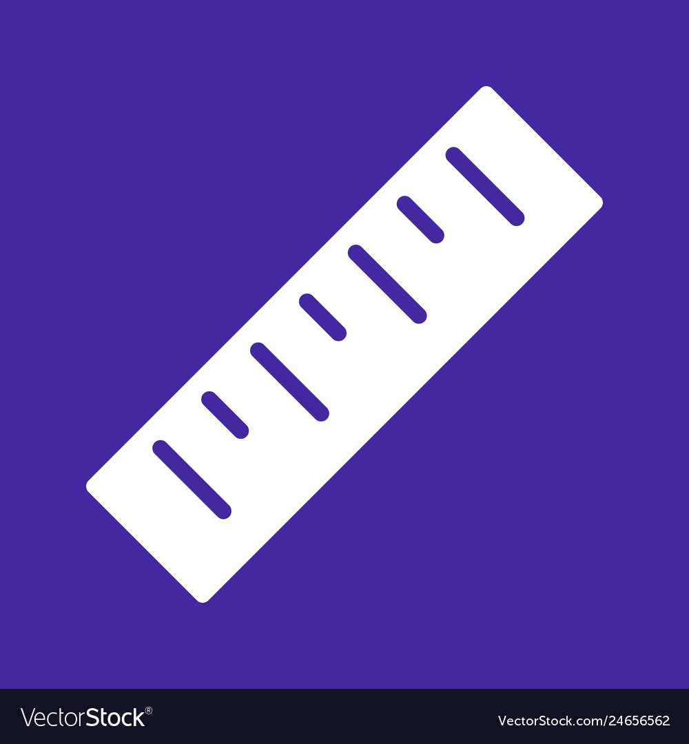 Ruler icon Royalty Free Vector Image - VectorStock
