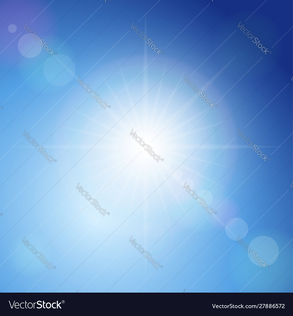 Sunspot Royalty Free Vector Image - VectorStock