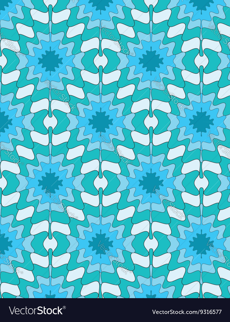 Blue pattern Royalty Free Vector Image - VectorStock