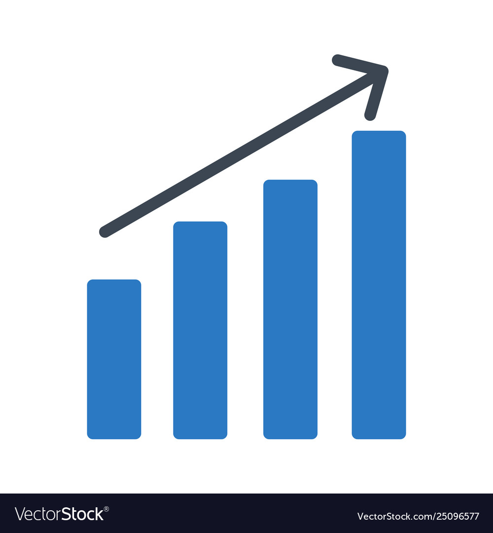 Increase Royalty Free Vector Image - VectorStock