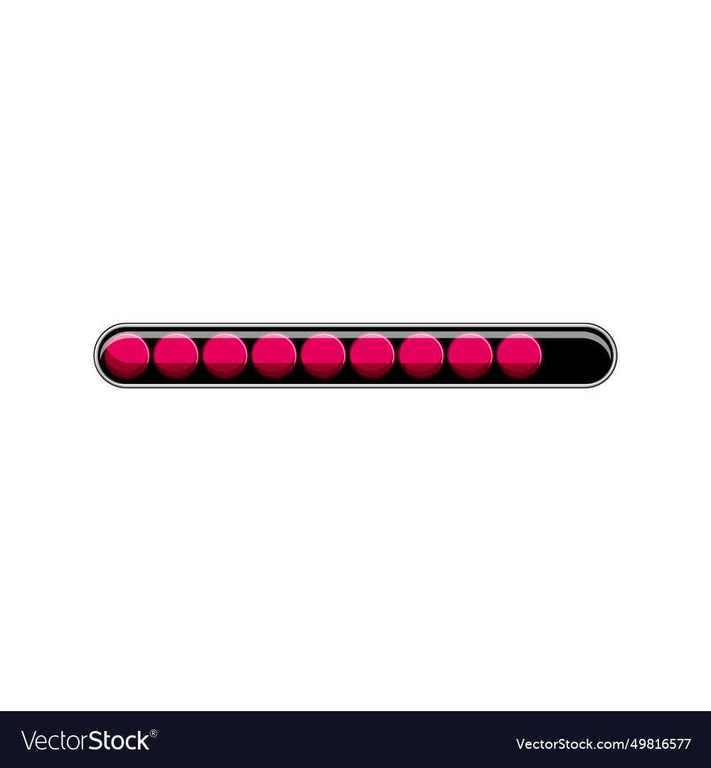 Round progress bar cartoon Royalty Free Vector Image Round progress bar cartoon Royalty Free Vector Image