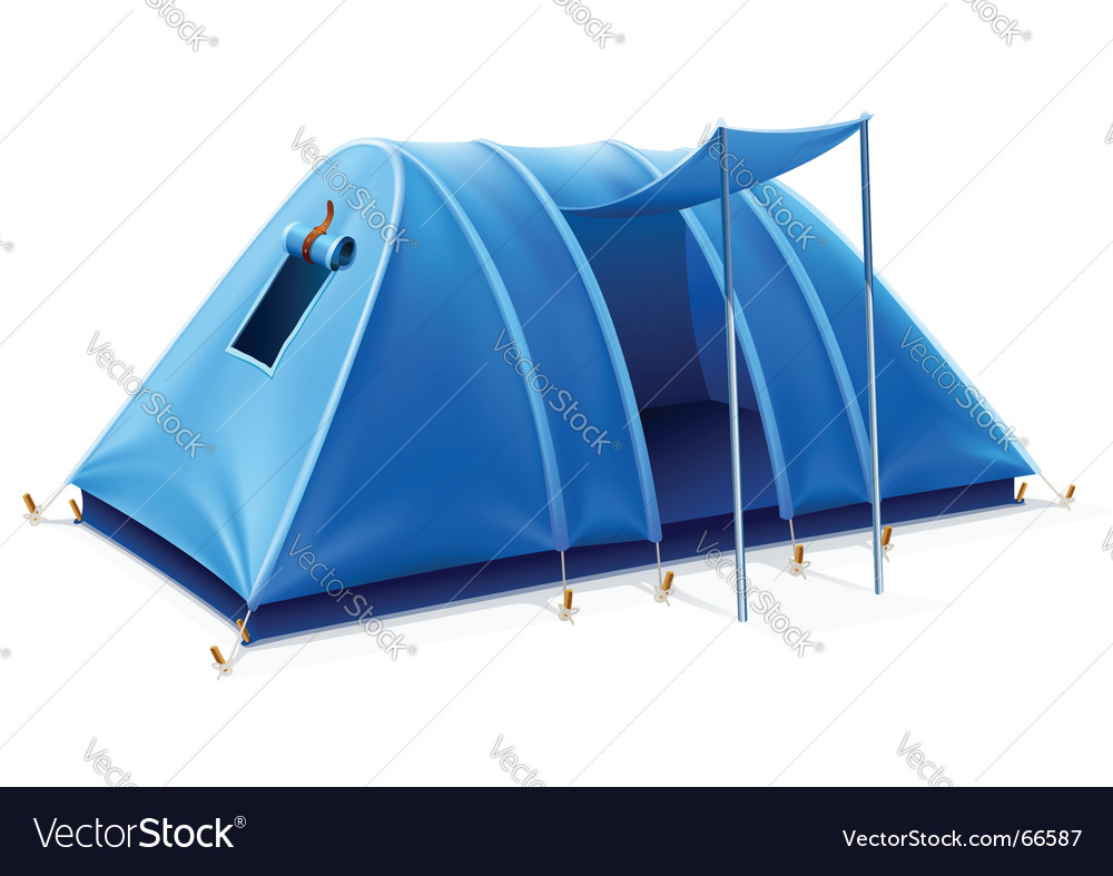 Tent Royalty Free Vector Image - VectorStock