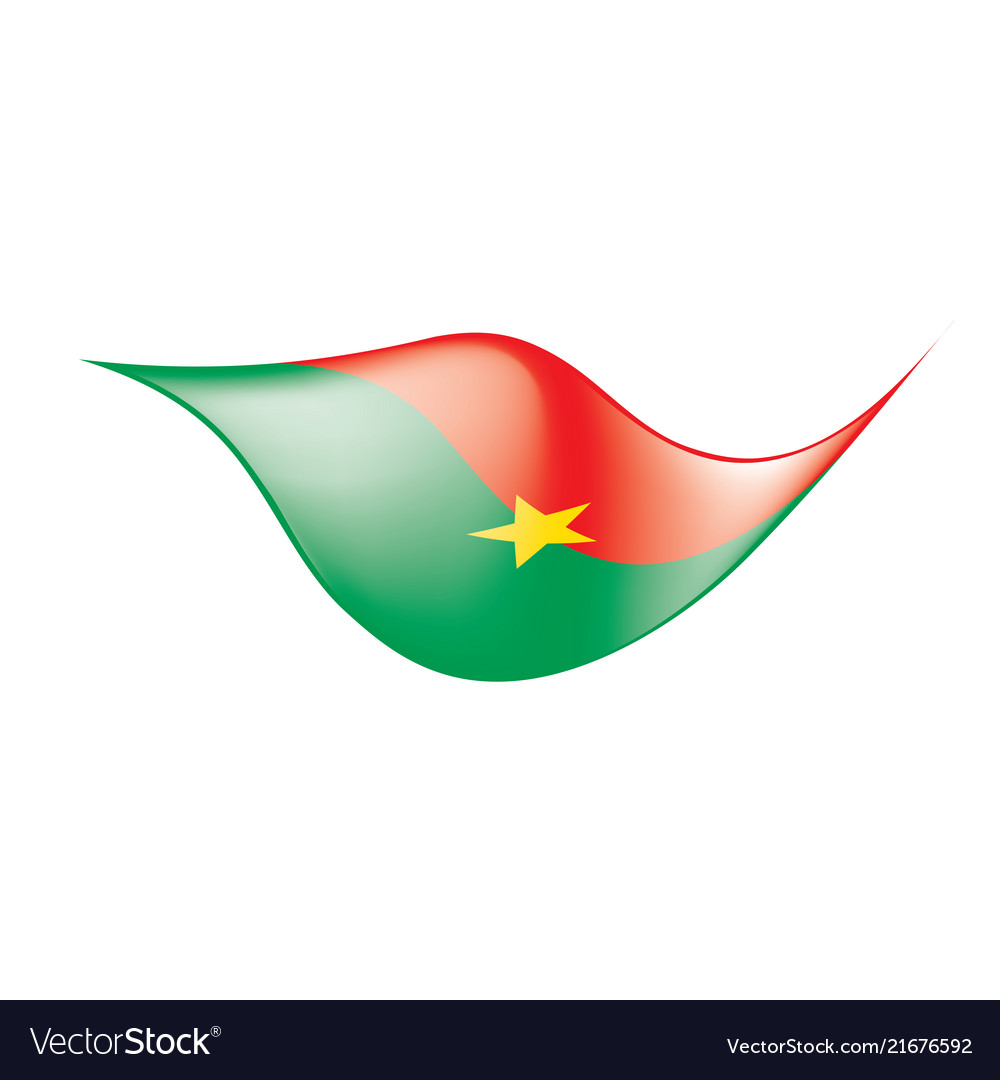 Burkina Faso Flag Royalty Free Vector Image Vectorstock