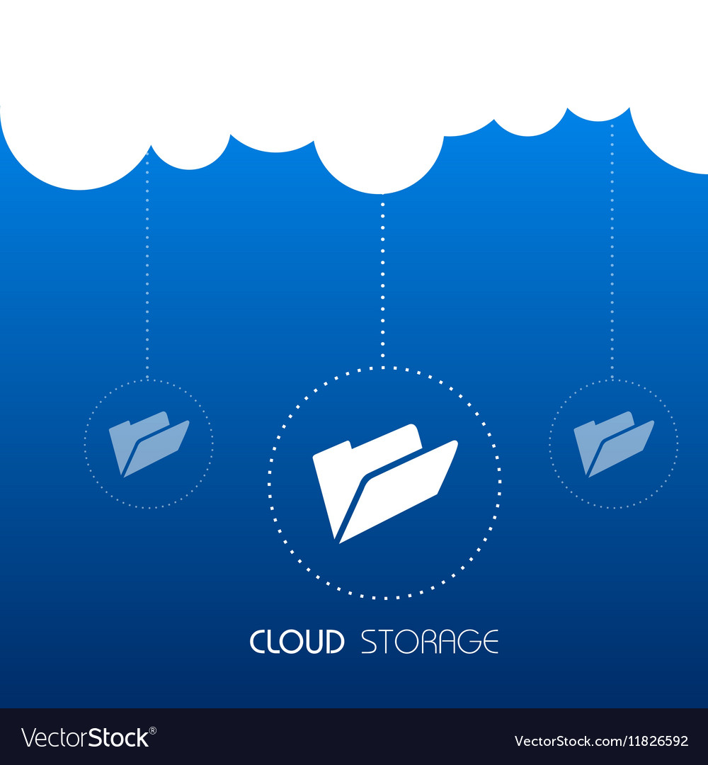 Cloud computing Royalty Free Vector Image - VectorStock