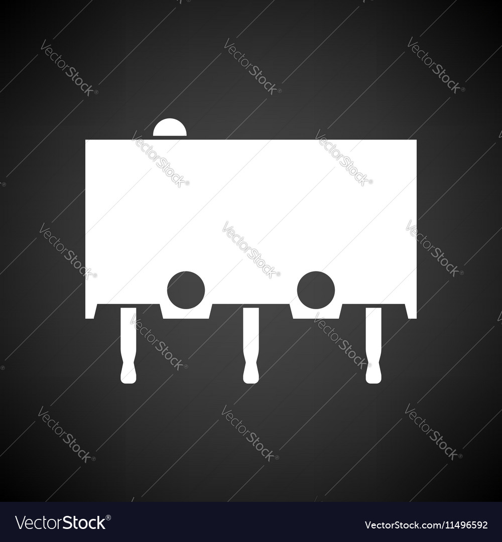 Micro button icon Royalty Free Vector Image - VectorStock