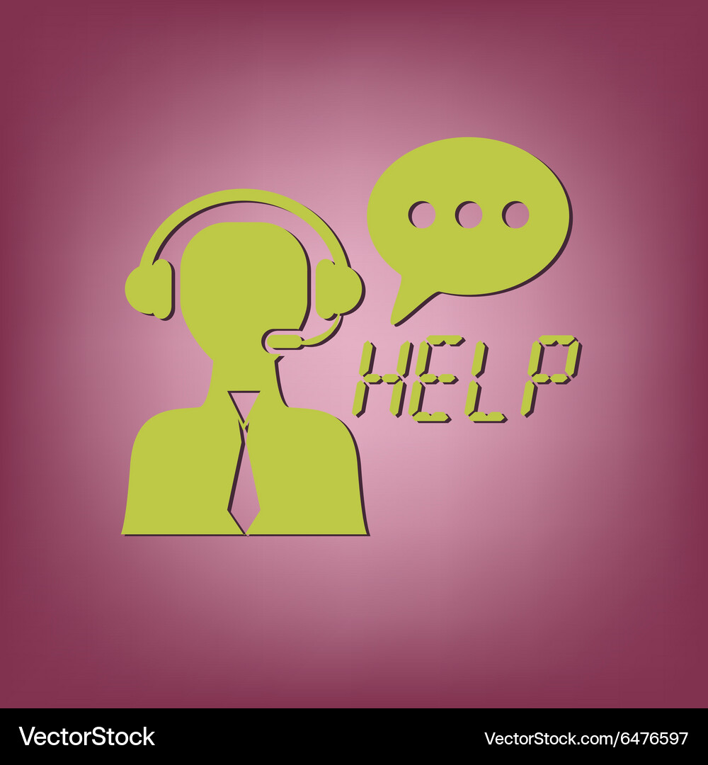 Customer support Royalty Free Vector Image - VectorStock