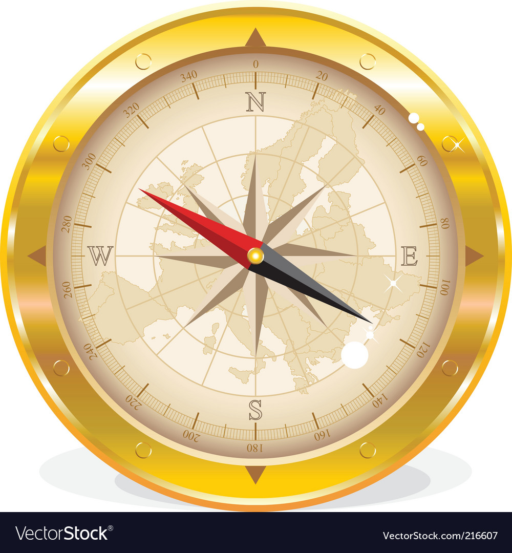 Compass Royalty Free Vector Image - VectorStock