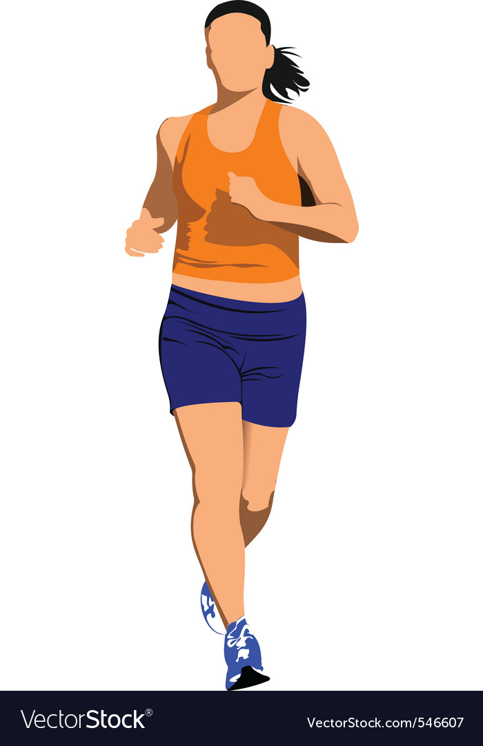 Runner Royalty Free Vector Image - VectorStock