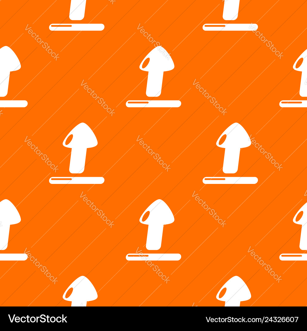 Upload pattern orange Royalty Free Vector Image