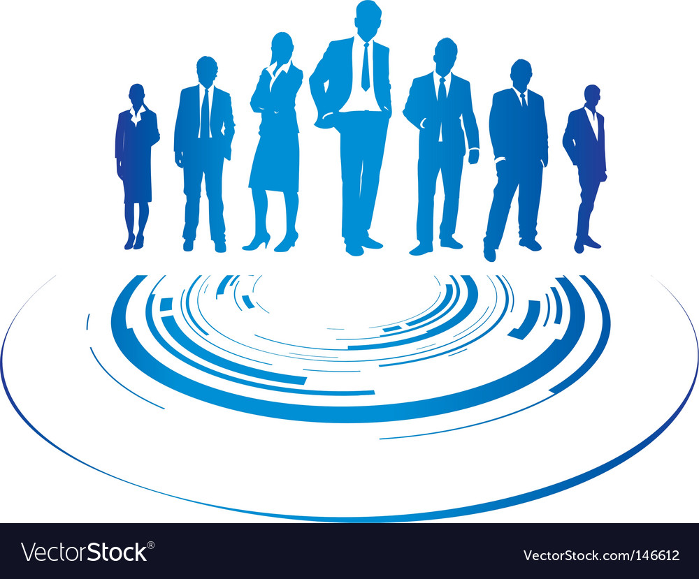 Business people Royalty Free Vector Image - VectorStock